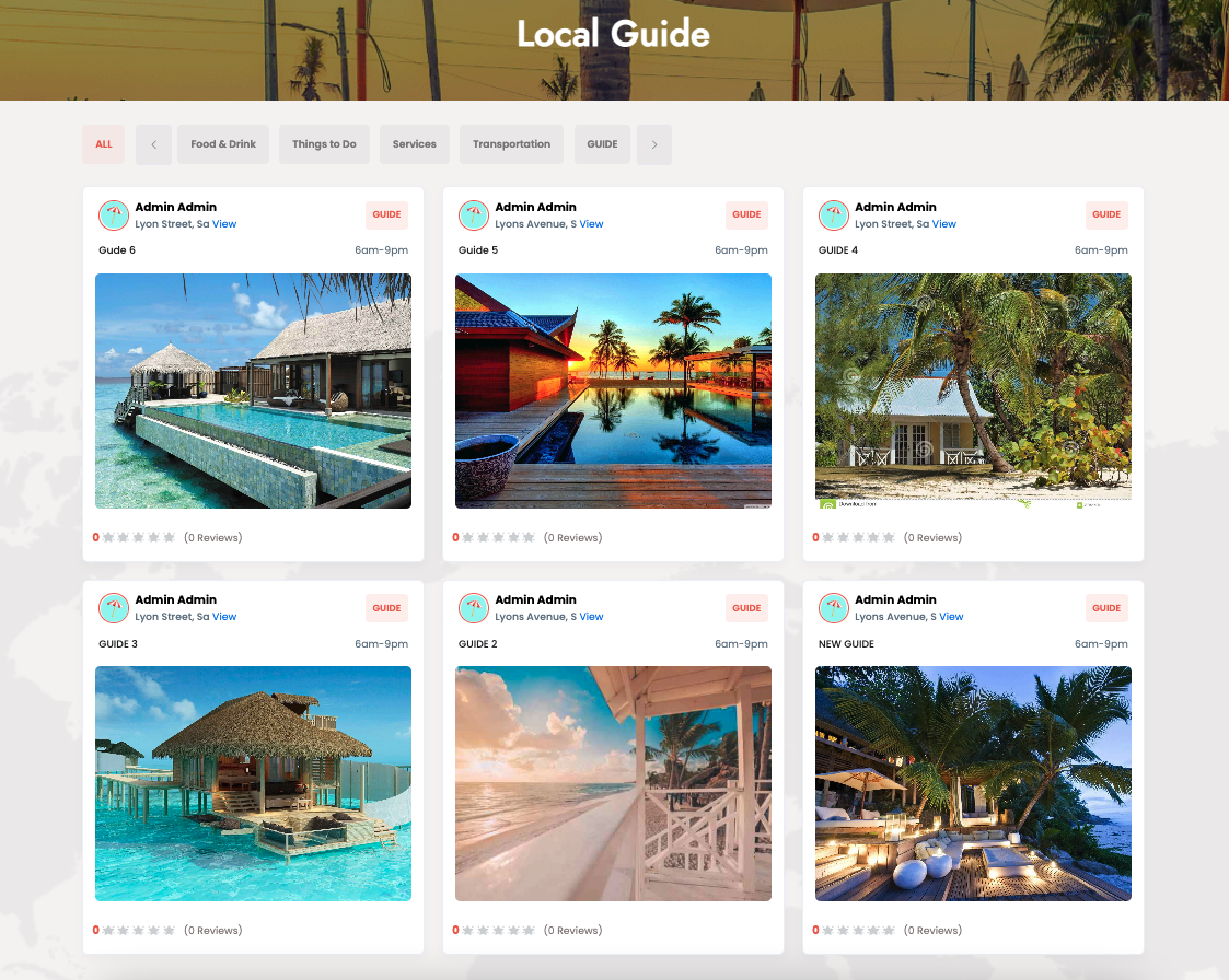 The Vacation Calendar